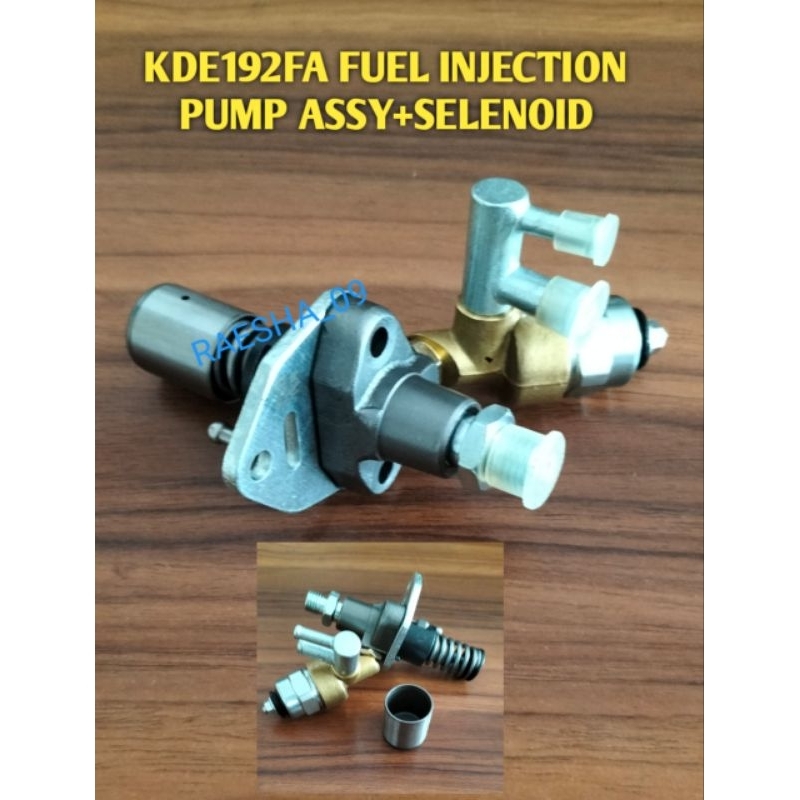 Jual Pompa solar genset/fuel injection pump assy kde192fa | Shopee ...