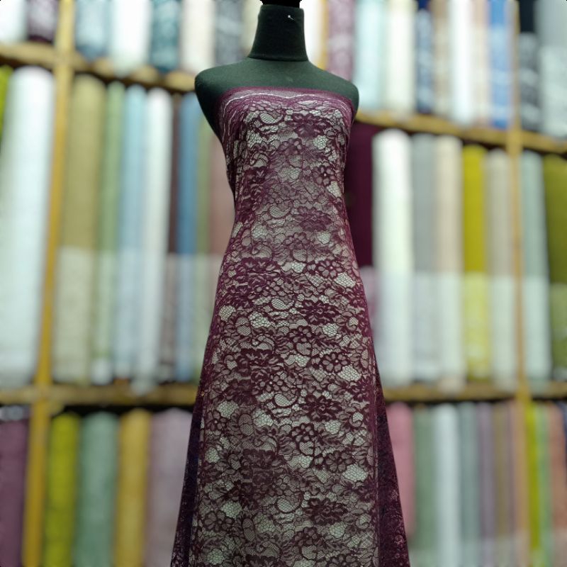 Jual Kain/bahan brokat premium corneli lembut | Shopee Indonesia