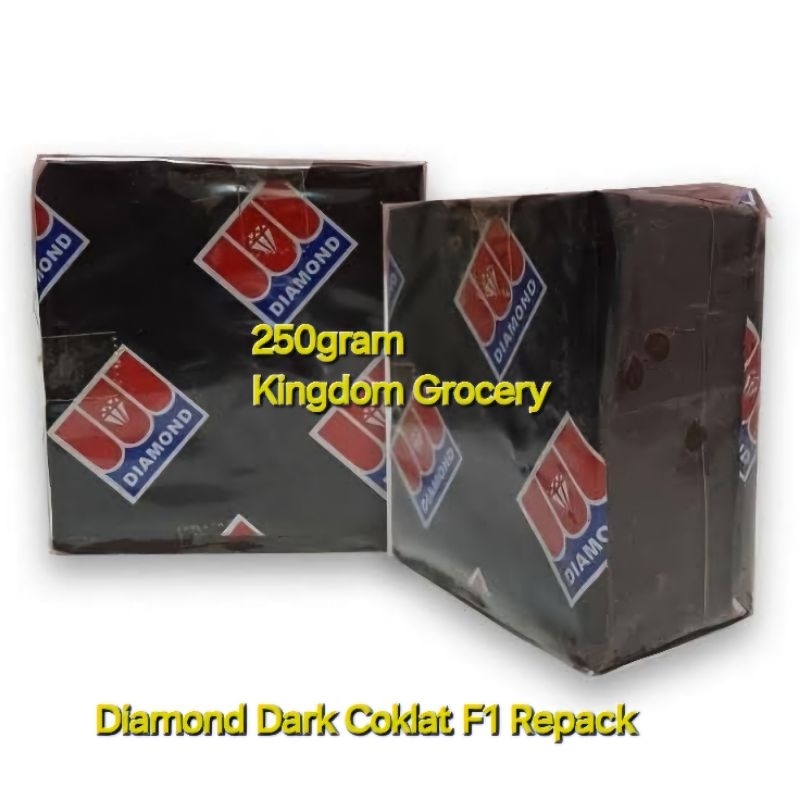 Jual DIAMOND DARK COKLAT REPACK/COKLAT BATANG/COKLAT BLOCK REPACK ...