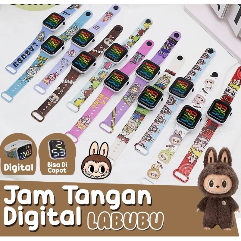 Jual jam tangan digital labubu | Shopee Indonesia