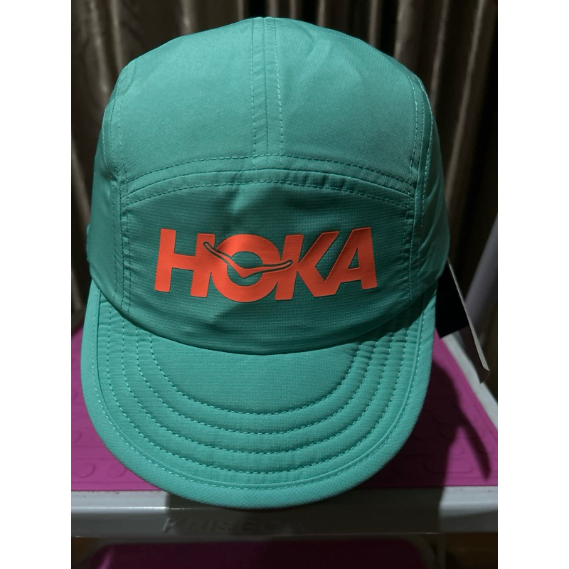 Jual Topi Lari/Trail Running Cap HOKA-U Packable Hat-Tiffany Blue ...