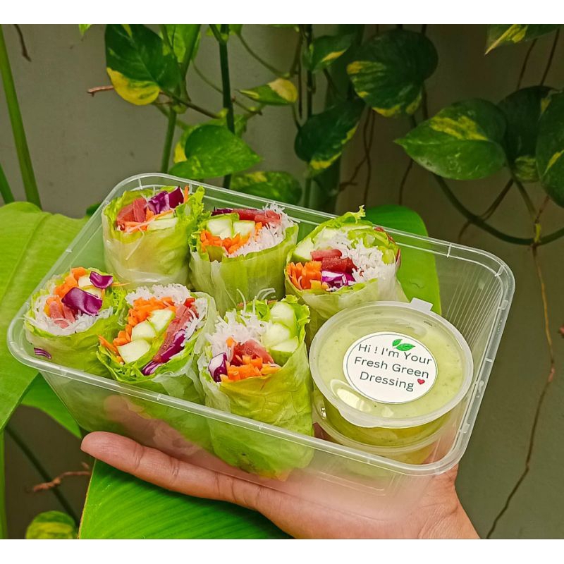 Jual Rice paper salad rolls ( isi beef ) READY !! | Shopee Indonesia