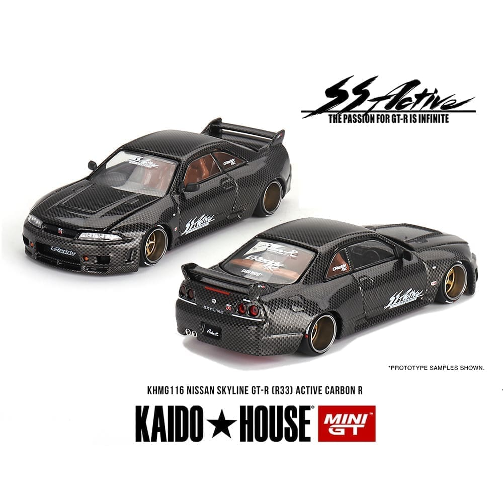 Jual Mini GT Kaido house Nissan Skyline GTR R33 1:64 Diecast Mini Scale ...