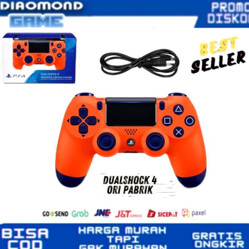 Jual Stik Stick Ps4 Ds4 Light Bar + Free Kabel Charger + Dus Stik ...