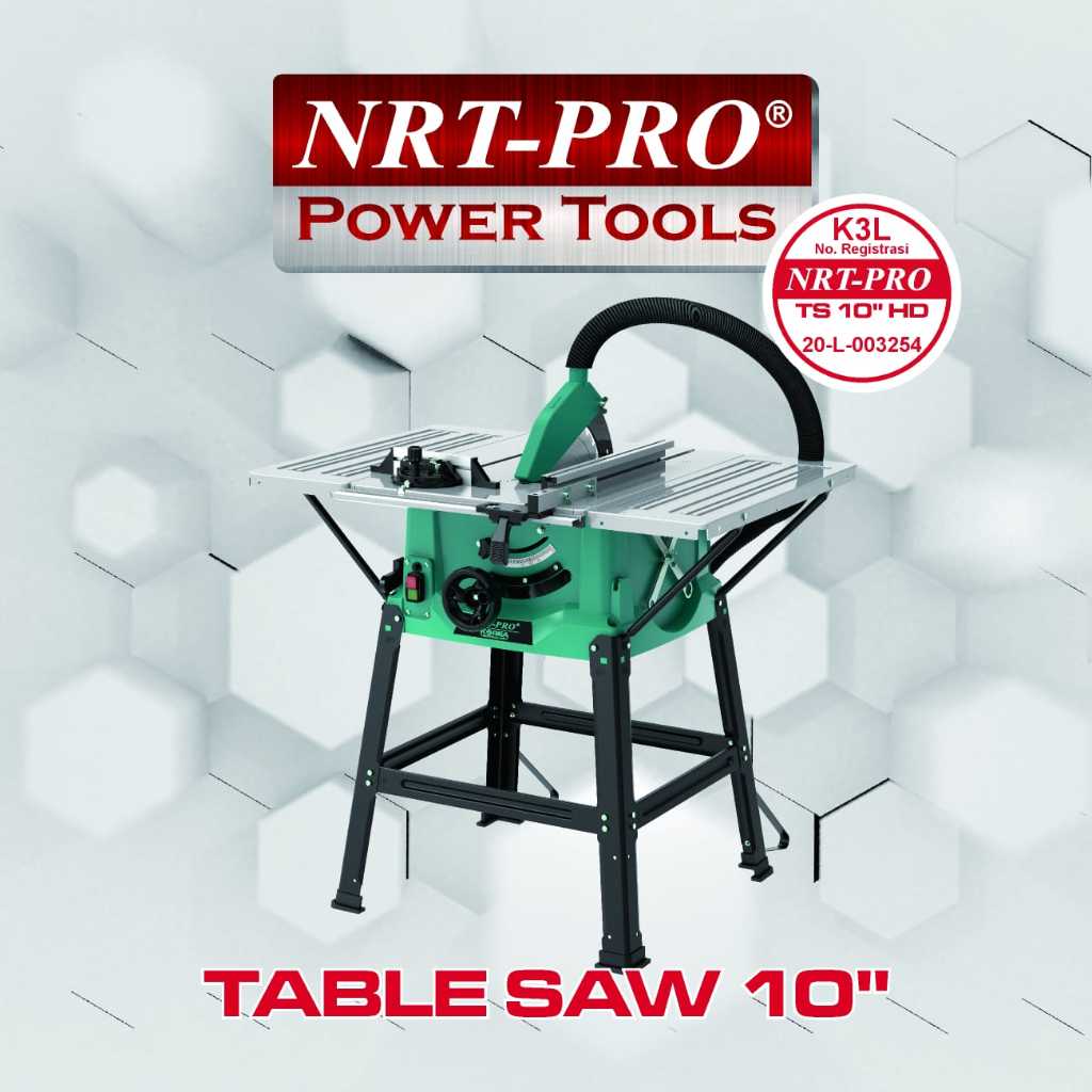 Jual NRT PRO Table Saw 8 Inch dan 10 Inch Mesin Gergaji Meja Potong ...