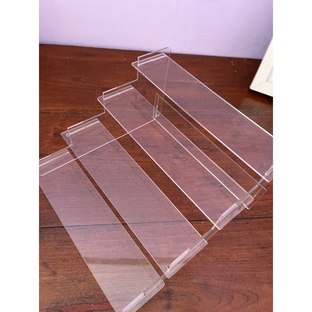 Jual Custom Akrilik Display 4 tingkat | Display miniatur variasi uk ...