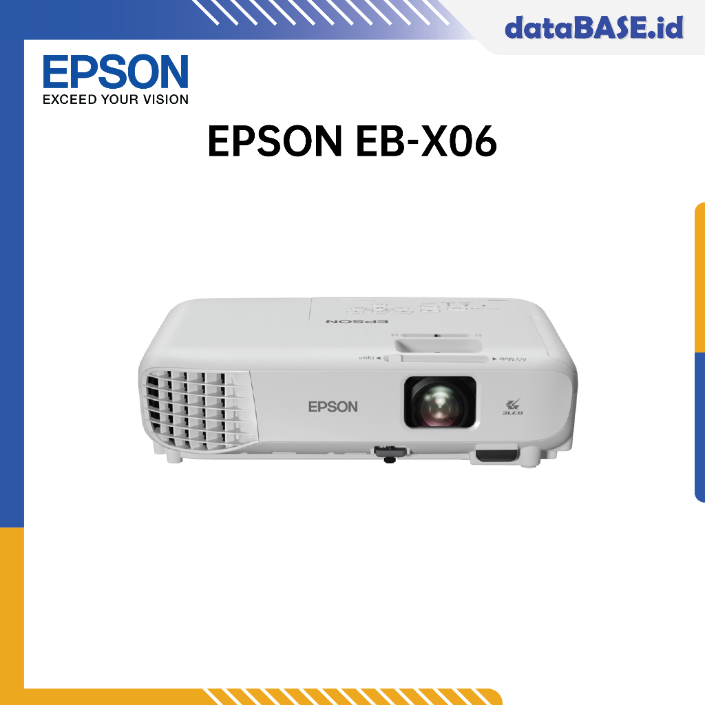 Jual Projector Epson EB-X06 XGA ( 1024 x 768 ) 3600 Lumens | Shopee ...