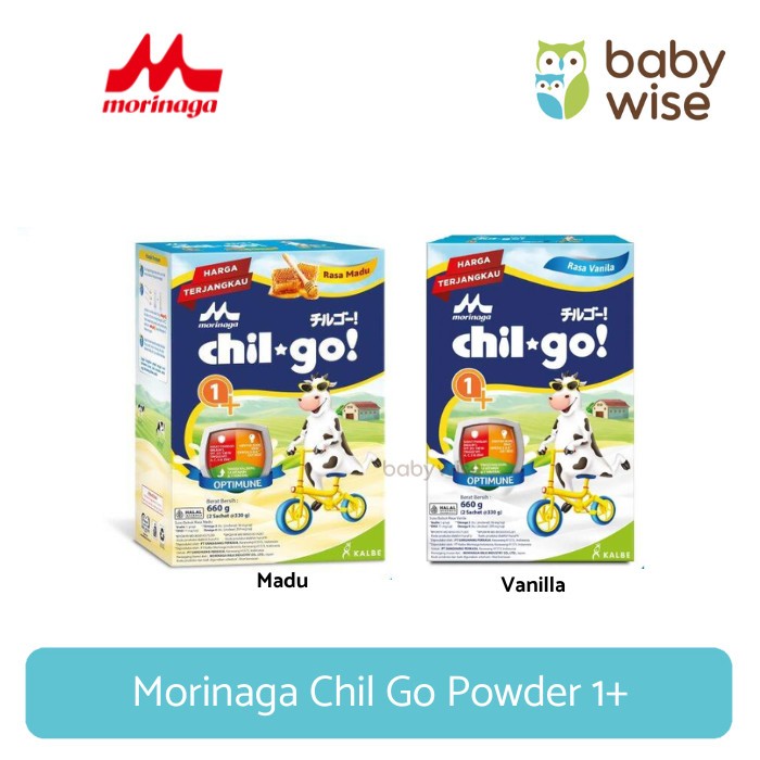 Jual Morinaga Chil Go Powder 1+ - Susu Bubuk Anak Bayi 1-3 Tahun | Shopee Indonesia
