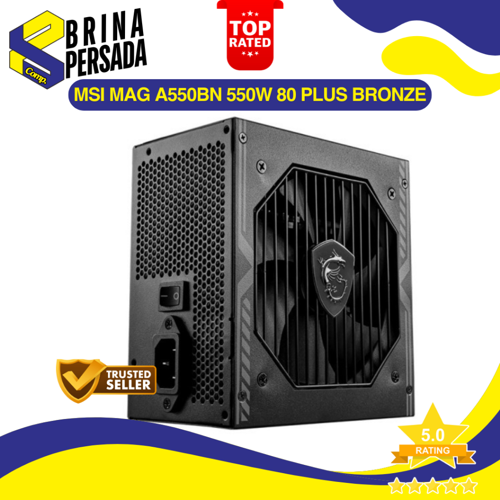Jual MSI MAG A550BN 550W 80 PLUS BRONZE | Shopee Indonesia