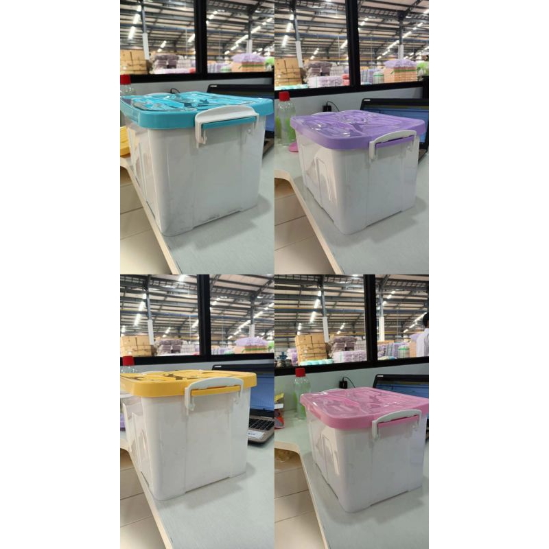 Jual CONTAINER BOX 15L BOX TEMPAT PENYIMPANAN BARANG | Shopee Indonesia
