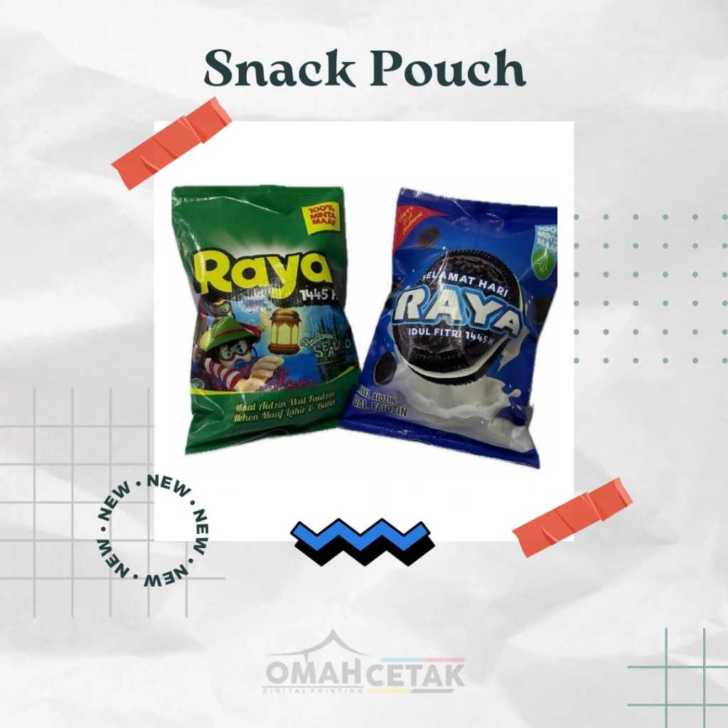 Jual Snack Pouch Custom Gambar | Shopee Indonesia
