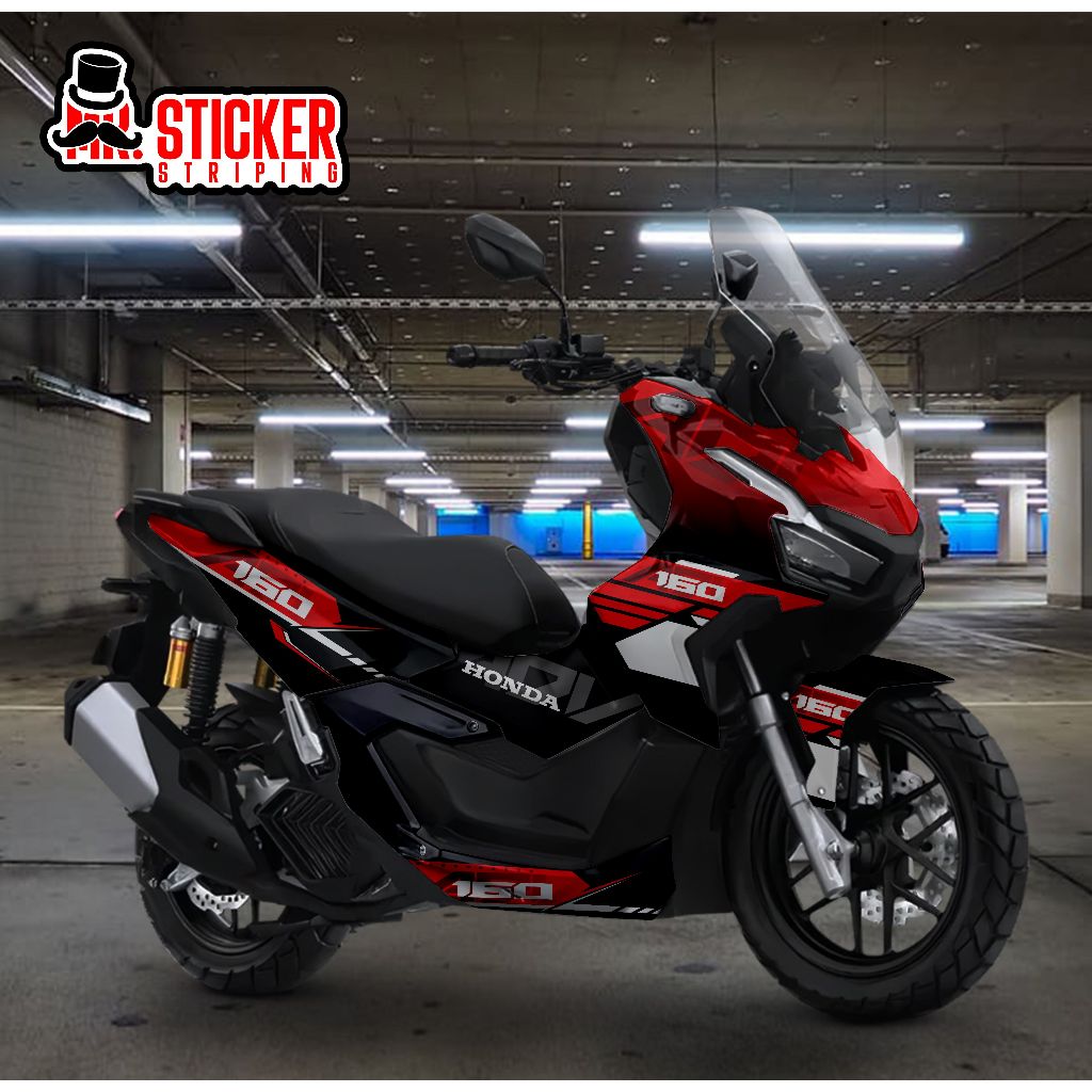 Jual Decal Honda ADV 160 ADV 150 full body custom sticker free design ...