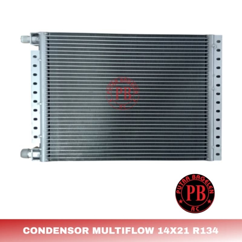 Jual Condensor kondensor Ac mobil universal multi flow R134 14x21 20mm ...