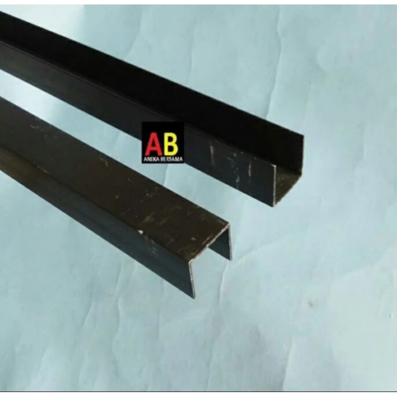 Jual Lis U Aluminium 20mm x 20mm x 20mm brown Panjang 149.5cm | Shopee ...