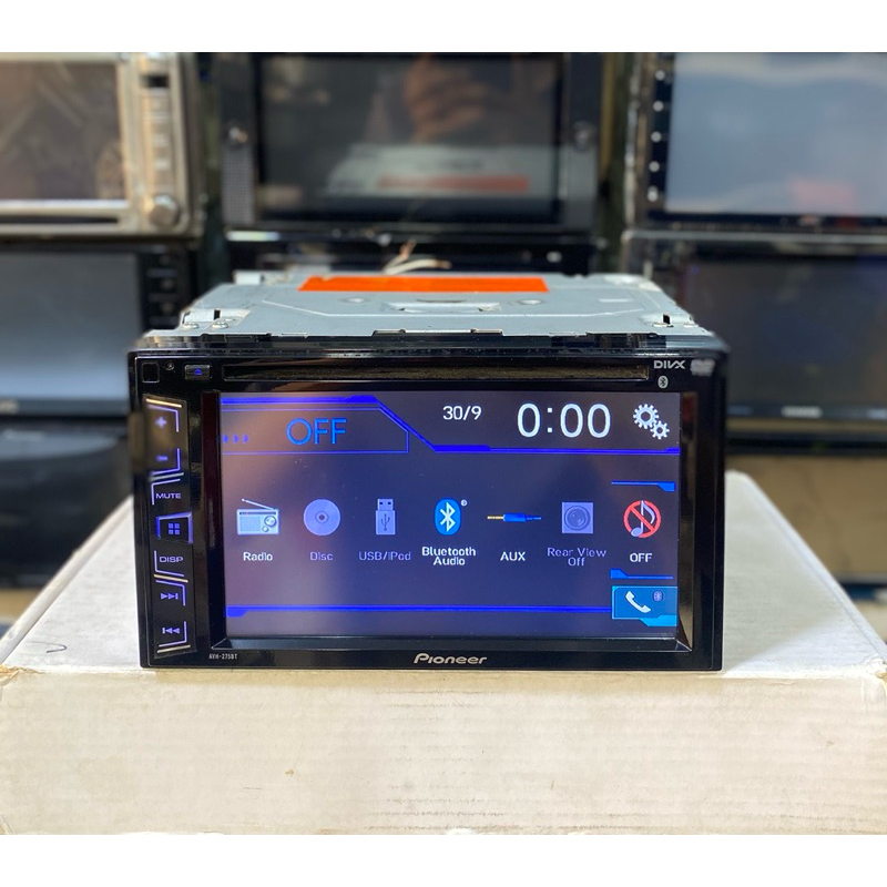 Jual Head Unit Double Din Merk Pioneer AHV-275BT | Shopee Indonesia