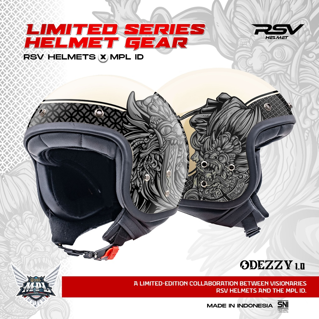 Jual RSV Helmets x MPL ID Exclusive Collaboration - Helm RSV Classic ...