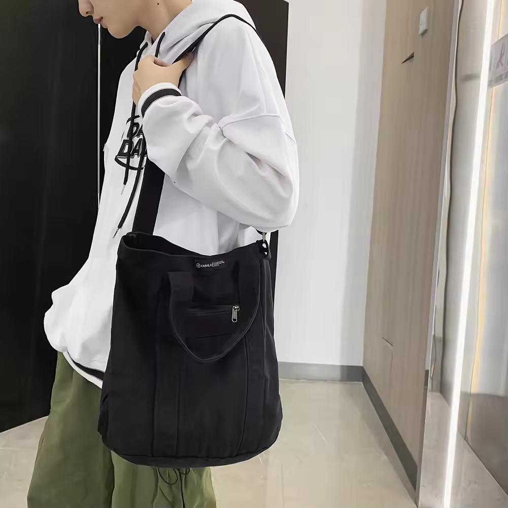 Jual tokochi - Totebag Kanvas Unisex Tote Bag dilengkapi Tali Panjang ...