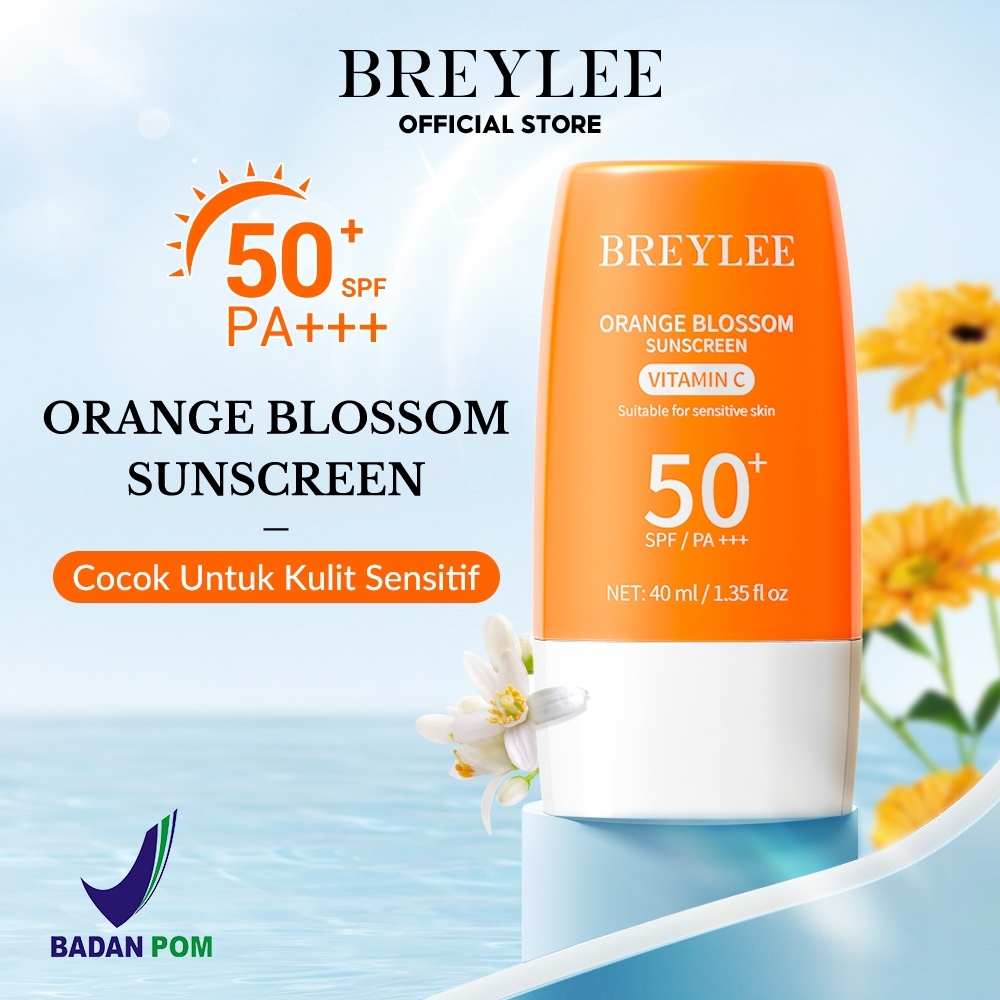Jual BREYLEE WHITENING UV SUNSCREEN CREAM Krim Tabir Surya SPF50+ PA ...