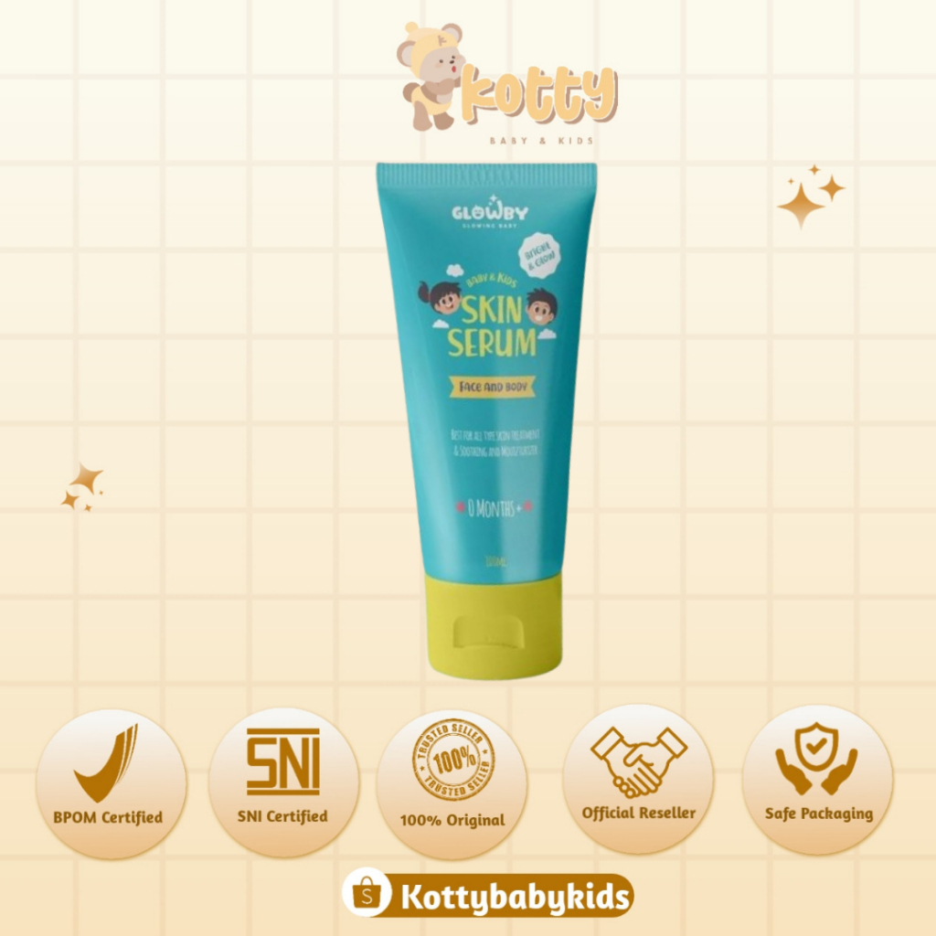 Jual Glowby Skin Serum Lotion Wajah dan Badan Pencerah Kulit Bayi dan ...
