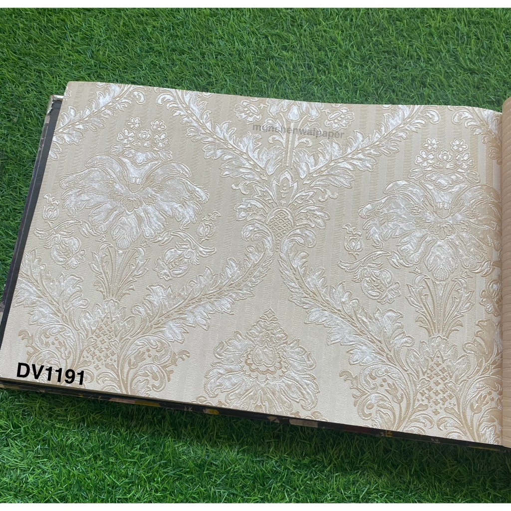 Jual Wallpaper Dinding Vinyl Italian Style Bunga Vintage Termurah | Shopee Indonesia