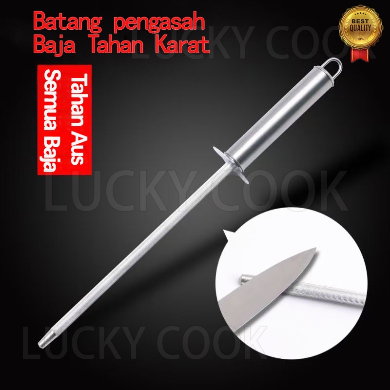 Jual Knife Sharpener Honer Honing Stick Pengasah Pisau Stik Pelurus ...