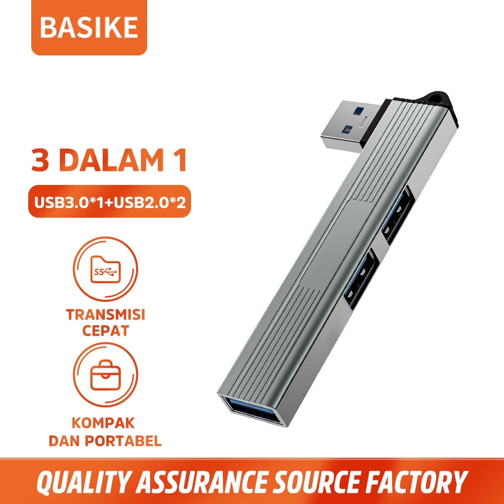Jual BASIKE USB HUB Card Reader 3 in1 USB 3.0 5Gbps Stasiun Docking ...