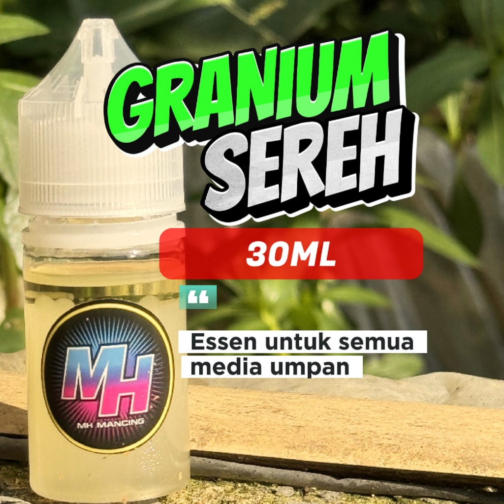 Jual ESSEN GRANIUM SEREH 30ML MH MANCING | Shopee Indonesia