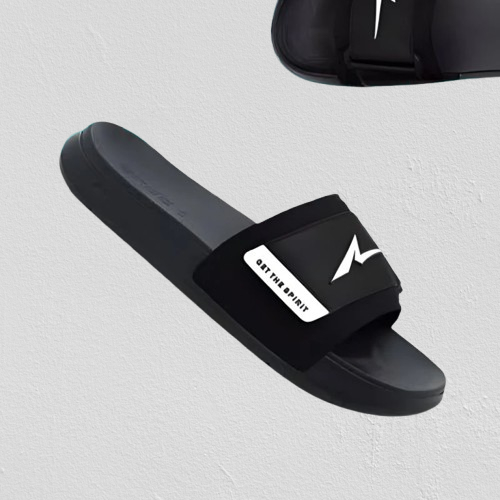 Jual Ando Official Sandal Selop Slip On Xenix Pria Dewasa - Hitam/Hitam ...
