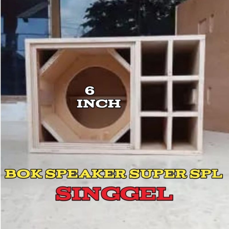 Jual Bok speaker booster SPL 6 inch singgel | Shopee Indonesia