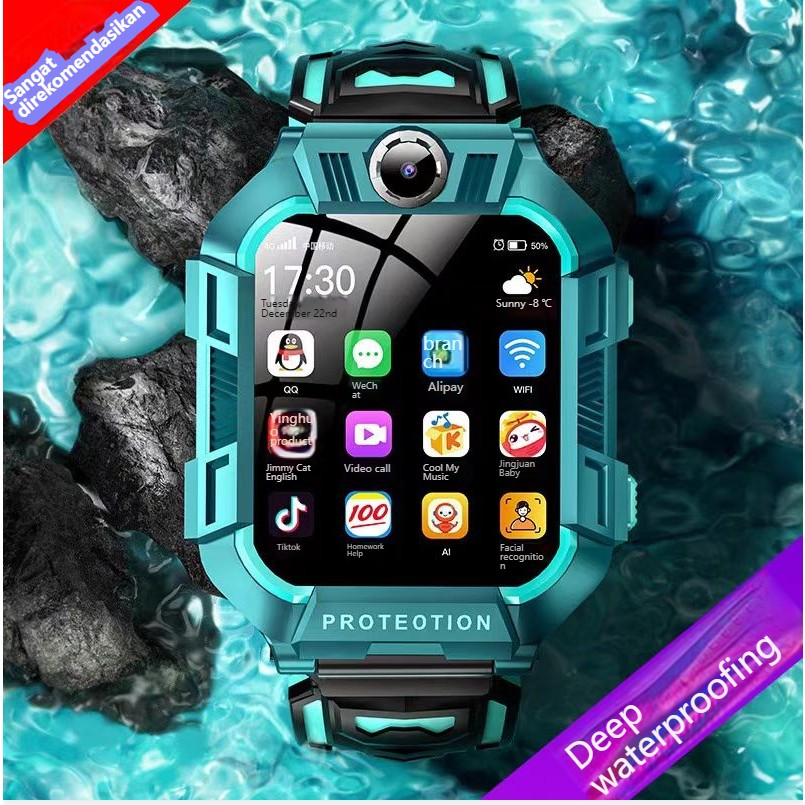 Jual imo Anti Air Jam tangan anak untuk telepon 2 arah anak Gps Digital ...