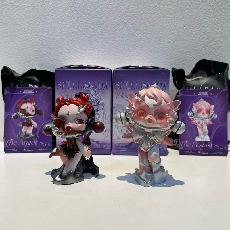 Jual figure popmart: skullpanda the sound - anger, xstasy | Shopee ...