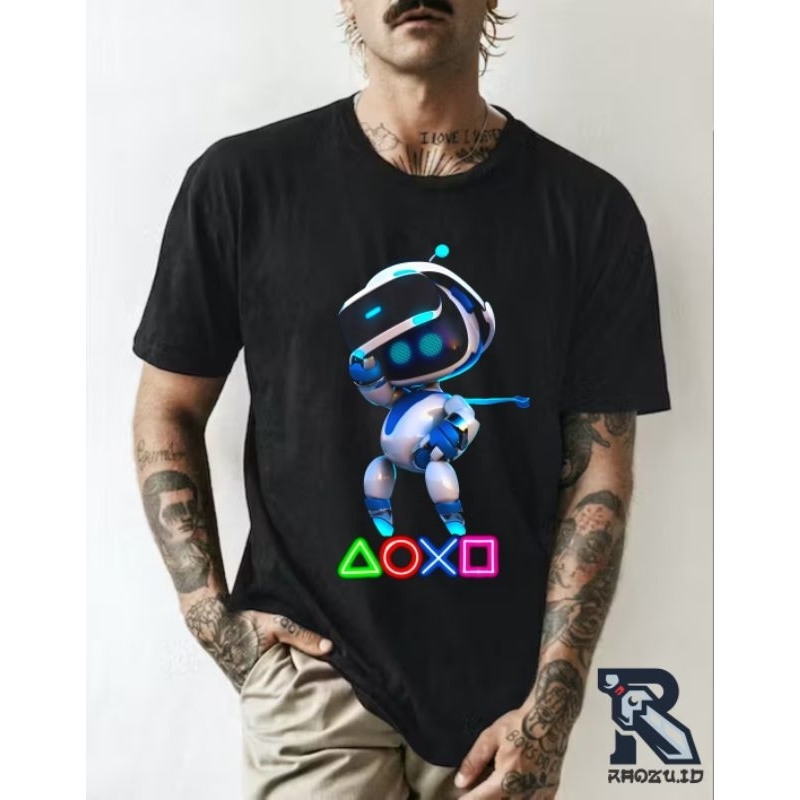Jual kaos t-shirt playstation astro bot v1 | Shopee Indonesia
