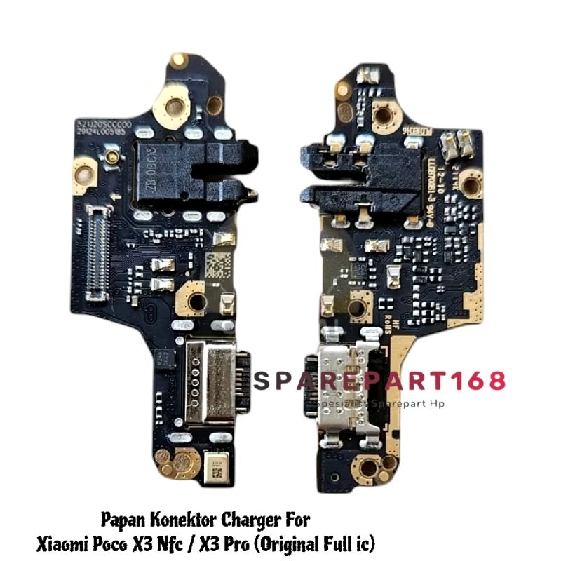 Jual Pcb Konektor Charger / Papan Con Cas Xiaomi Poco X3 Nfc - X3 Pro Original ( Sparepart168 ...