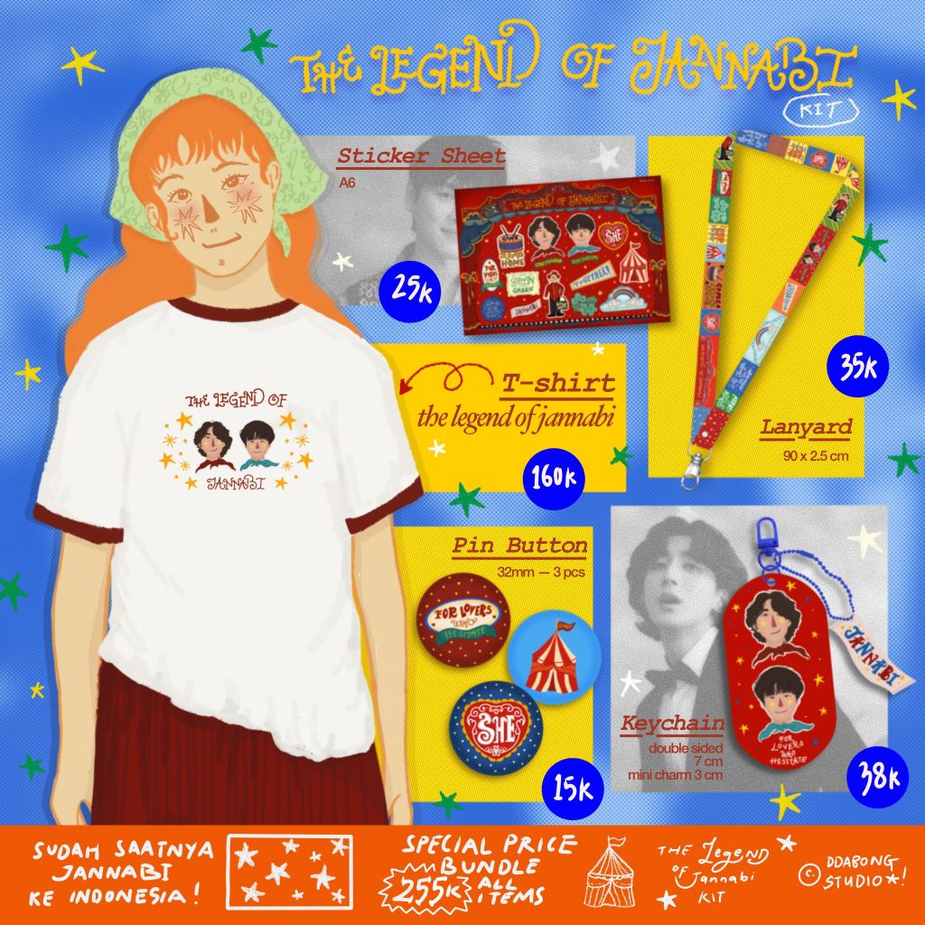 Jual The Legend of Jannabi Kit - Ready Stock | Shopee Indonesia