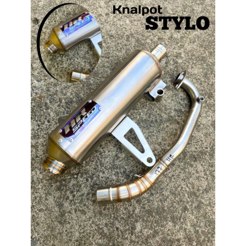 Jual Knalpot standar racing STYLO suara bas adem ramah lingkungan ukuran tabung 4inch | Shopee ...