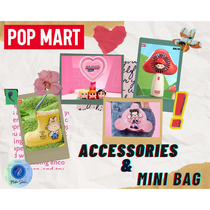 Jual {READY} Original Pop Mart - Accessories & Mini Bag Pop Mart Mix ...