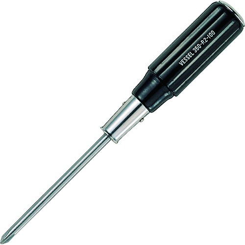 Jual VESSEL Tang-Through Screwdriver with Wood Handle 350-2-100 ...