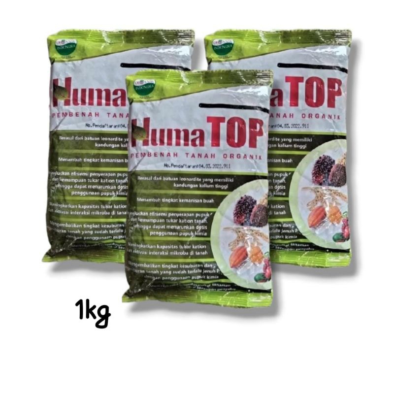 Jual Humatop 1 KG Kemasan Pabrik Asam Humat Pembenah Tanah Prima Agro Tech | Shopee Indonesia
