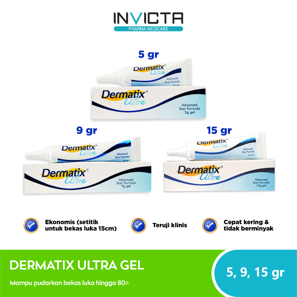 Jual Dermatix Ultra (Merawat dan memudarkan Bekas Luka) | Shopee Indonesia