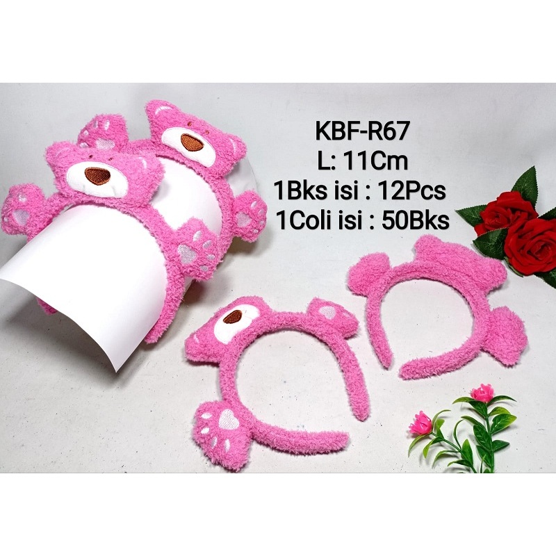 Jual AuroraBloom BANDO LOTSO PINK IMPORT (KBF-R67)PREMIUM BANDO ANAK ...