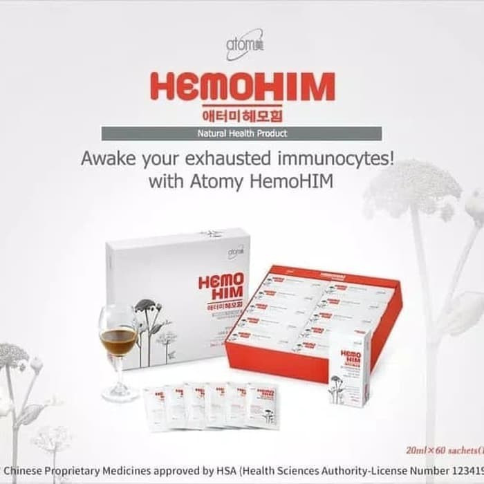 Jual Hemohim 60 Sachet Original Atomy | Shopee Indonesia