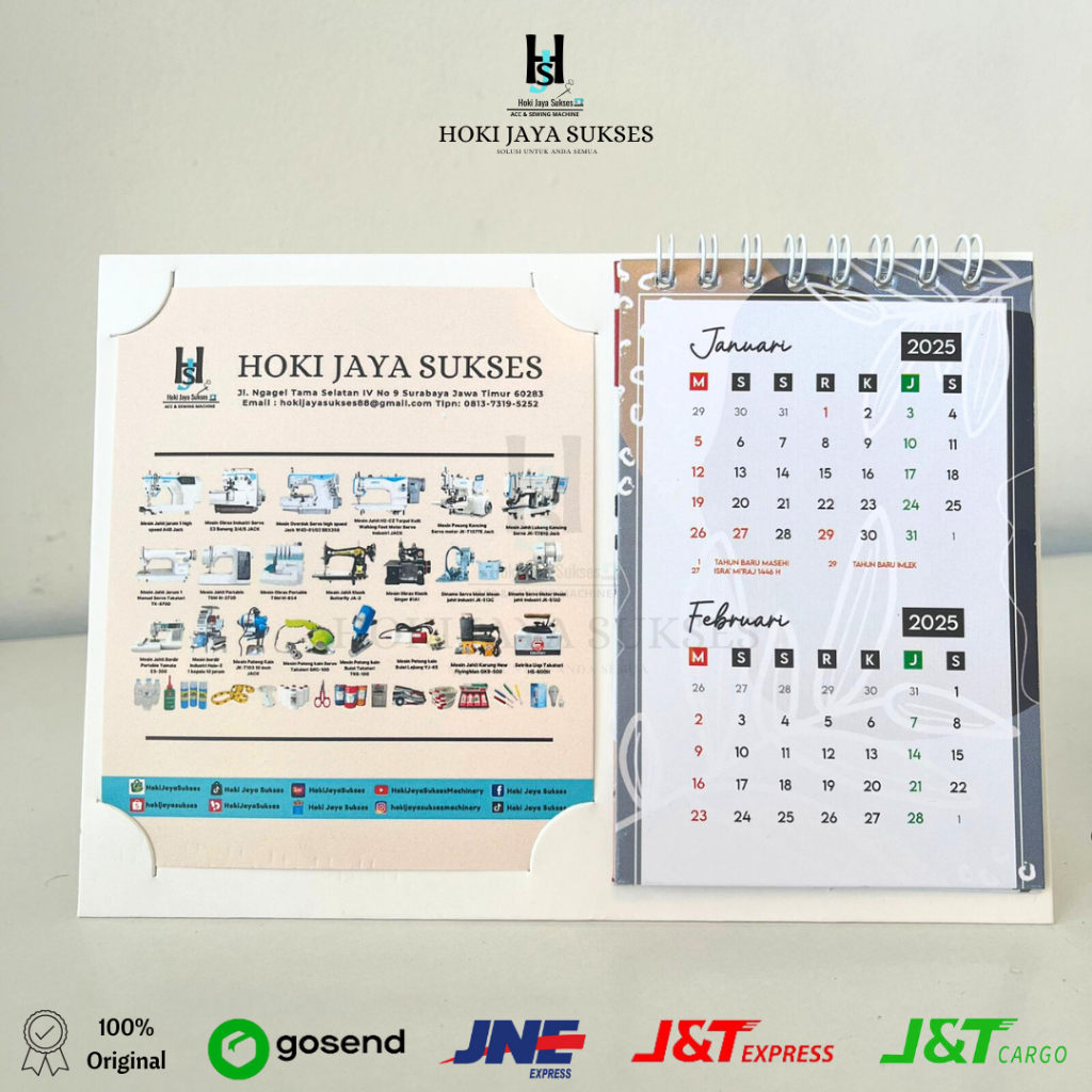 Jual Kalender Hoki Jaya Sukses 2025 | Shopee Indonesia