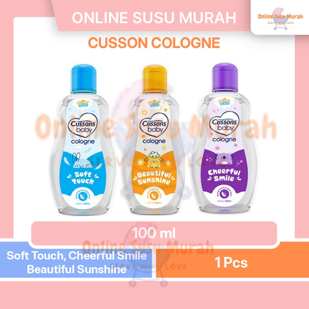 Jual CUSSON BABY COLOGNE 100 ML CUSSONS PRLA | Shopee Indonesia