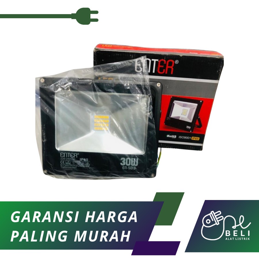 Jual Lampu LED Enter Flood Light EN-5013 Warm White | Shopee Indonesia