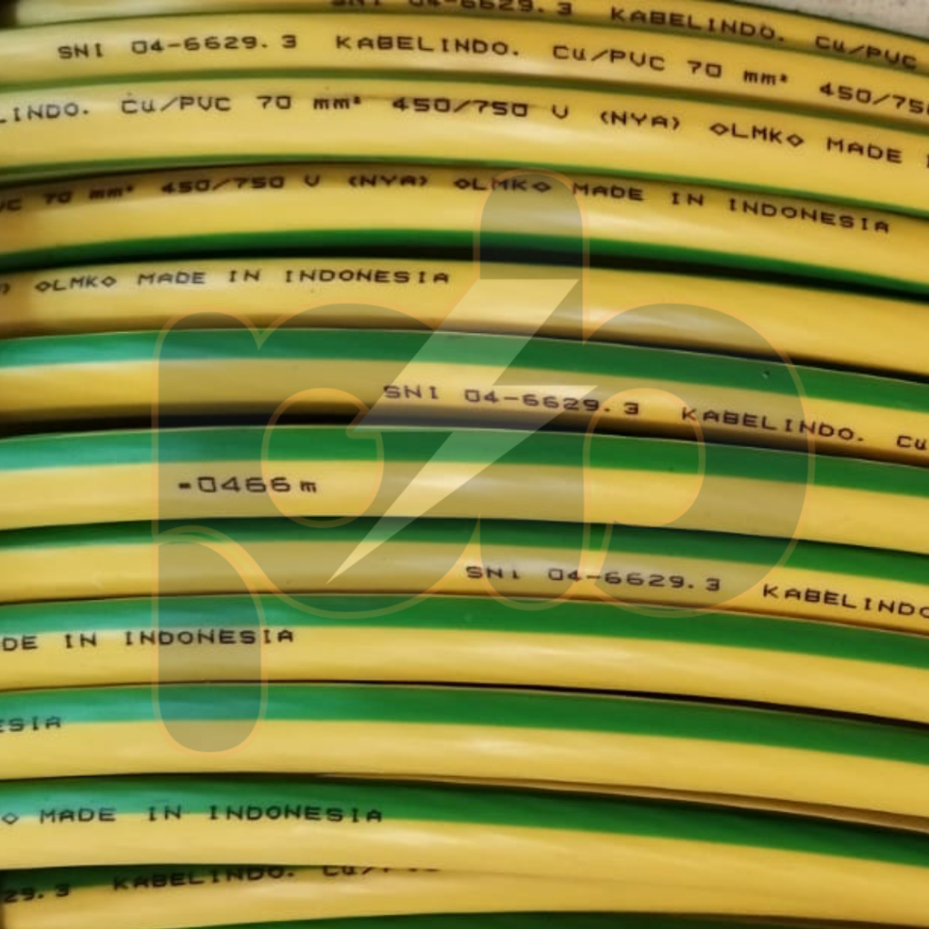 Jual Kabel Grounding 70 mm Kabelindo / Kabel Grounding NYA 70mm Merk ...