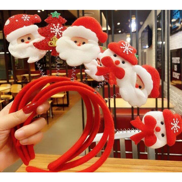 Jual Bando Natal / Aksesoris Rambut Bando Natal / Bando Natal Anak dan ...