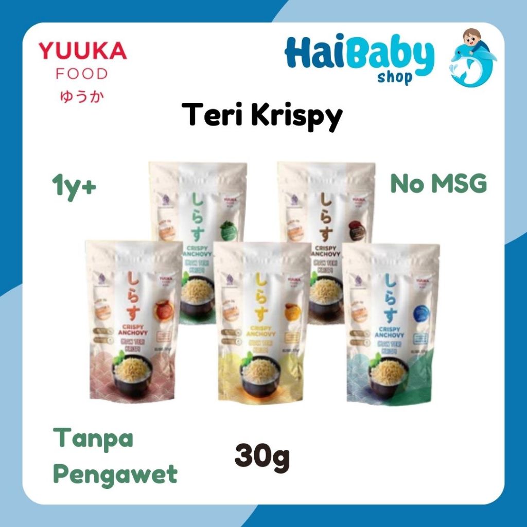 Jual Yuuka Food Teri Crispy 30g Usia 12m+ | Shopee Indonesia
