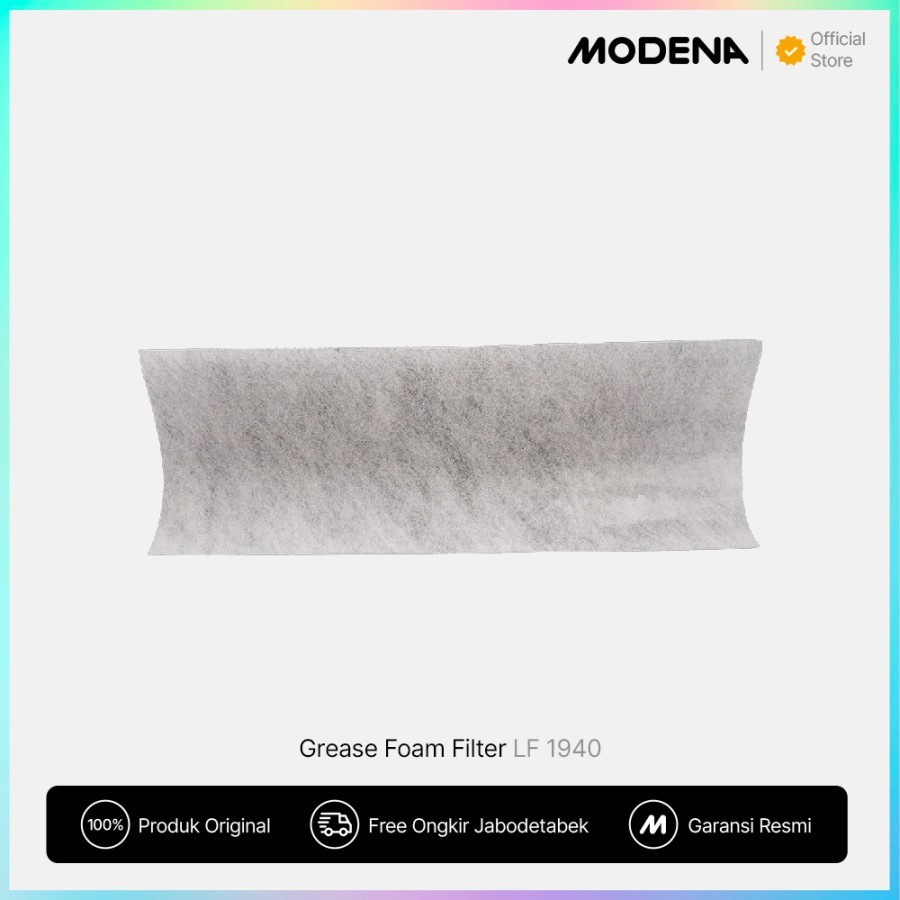 Jual MODENA GENUINE PARTS Filter Foam White Cooker Hood - LF 1940 ...