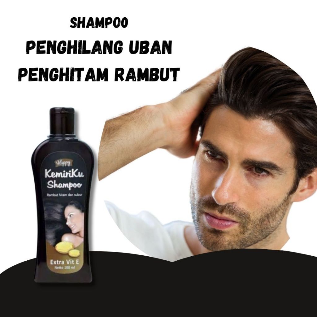 Jual Shampoo Penghilang Uban Shampo Penghitam Rambut Permanen Halal ...