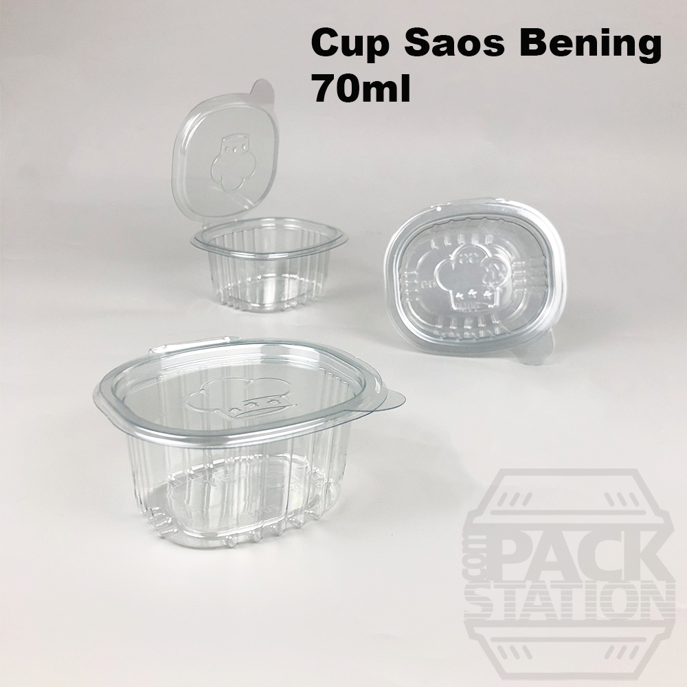 Jual Cup Saos Mika Puding 70ml isi 50 pcs | Shopee Indonesia